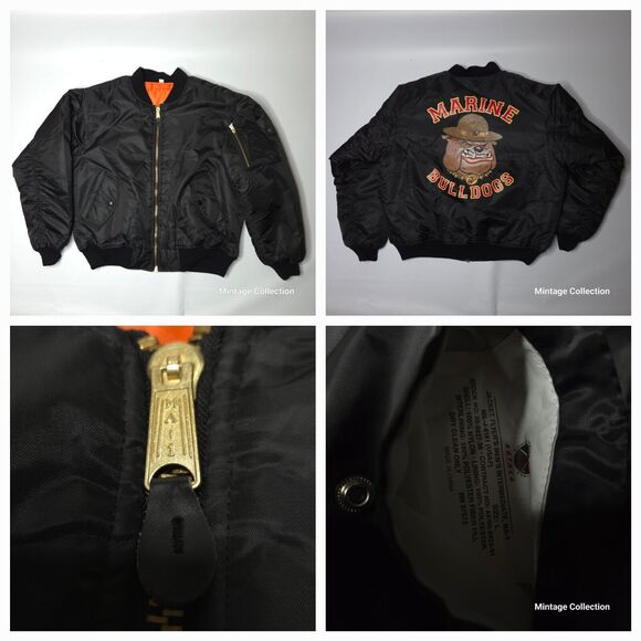 Rothco | Jackets & Coats | New Black Rothco Marines Bulldog Reversible ...